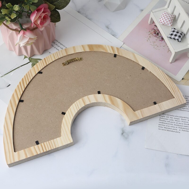 Regenboog Brief Board Rustieke Houten Frame Vilt M... – Vicedeal