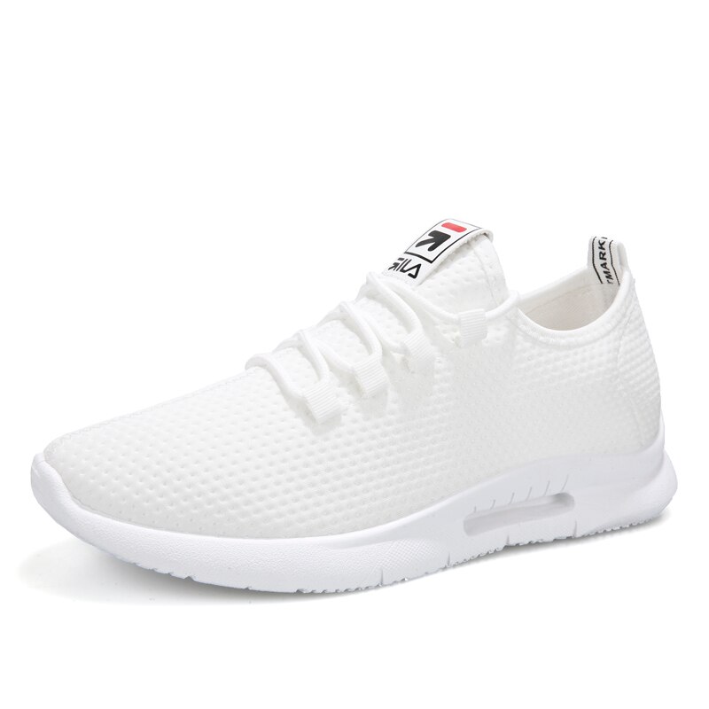 Mesh Running Shoes Men Breathable Fly Weave Sneake... – Grandado