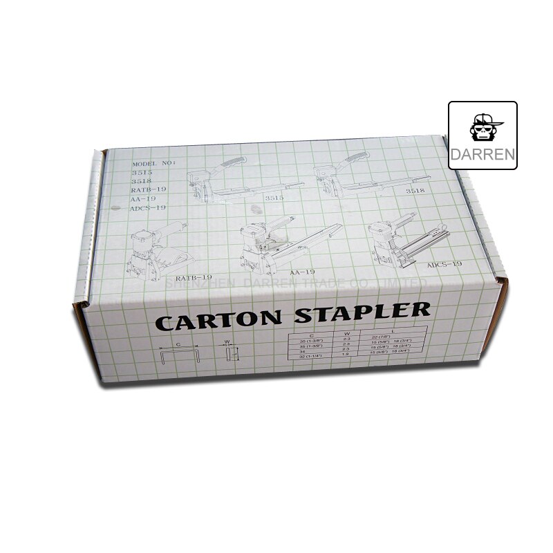 1PC Manual Carton Box Stapler Nailer 1-3/8" Sealer... – Grandado