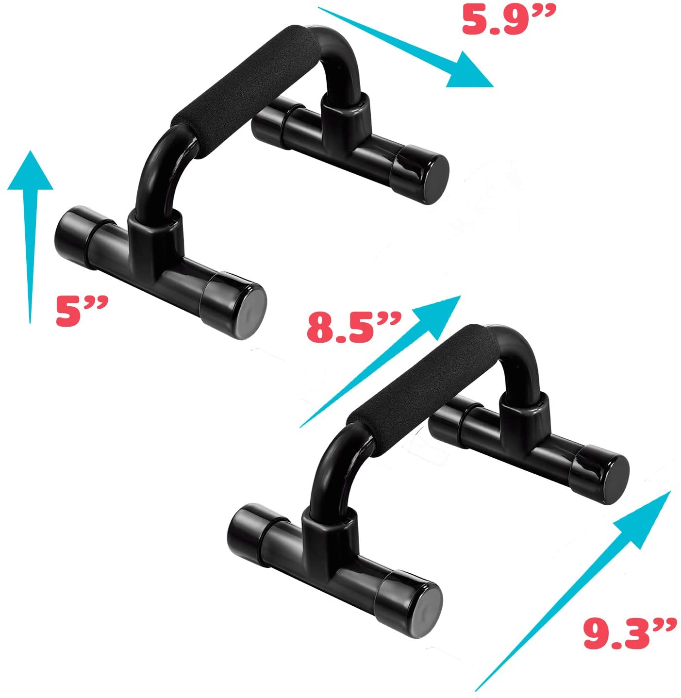 Push-Ups Stands Home Gym Fitness Apparatuur Borsts... – Vicedeal