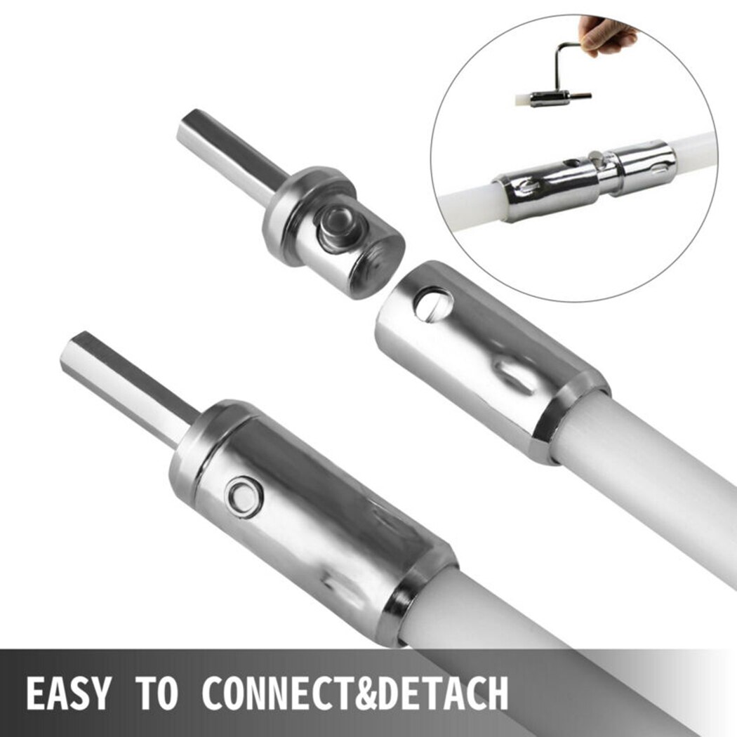 Nylon Rod 39.5inch 45-degree Remove soot Chimney B... – Vicedeal