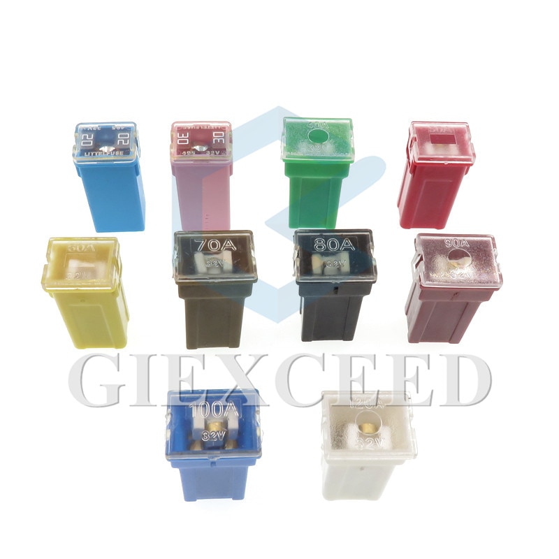5pcs/lot Rectangle Fuses Auto Fuse Box 20A 30A 40A... – Vicedeal