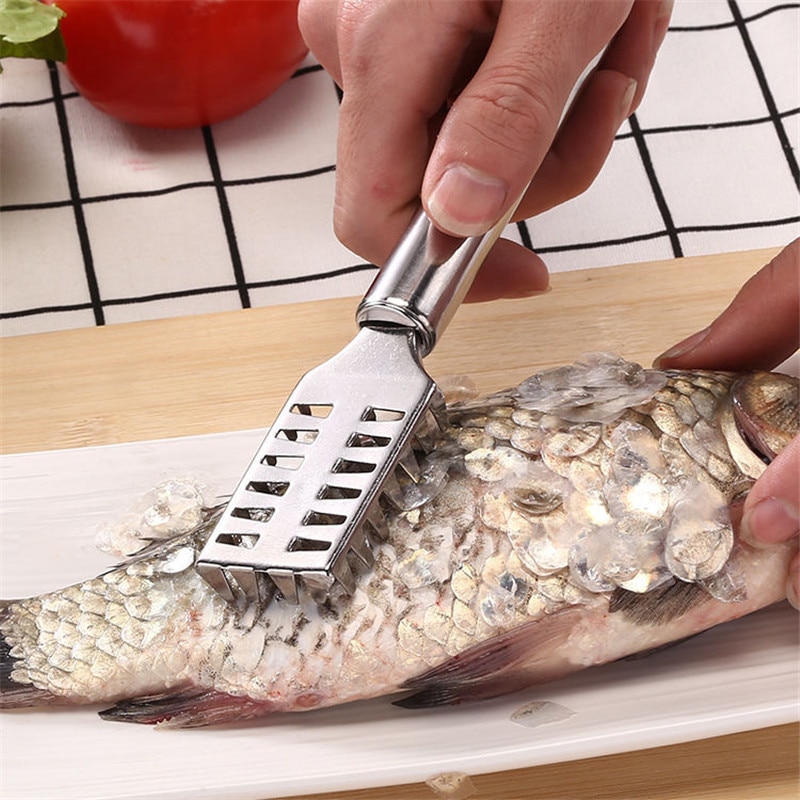 Stainless Steel Fast Cleaning Fish Scale Peeler Se... – Vicedeal