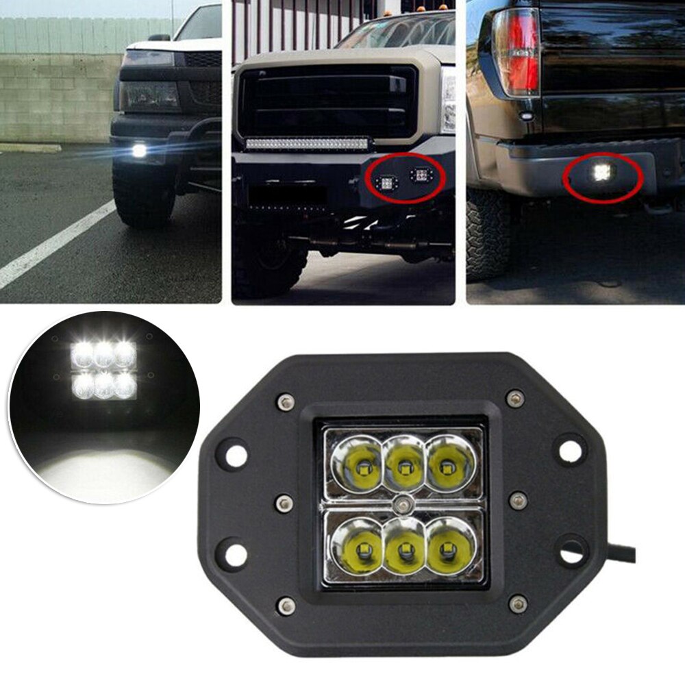 Waterproof LED Work Light Spotlight 6000K Tempered... – Vicedeal