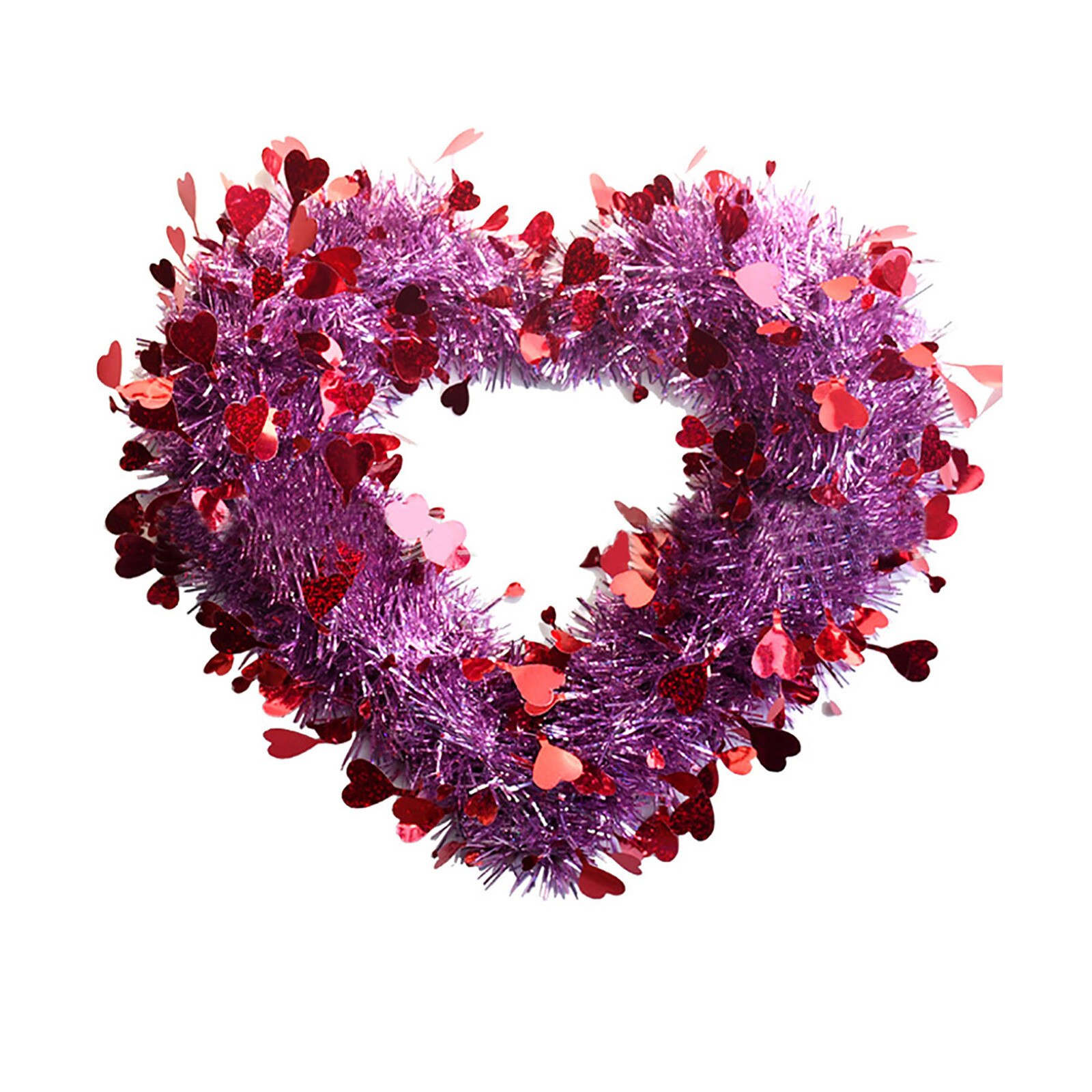 Love Heart Shape Garland Valentine's Day Wall Hang... – Vicedeal