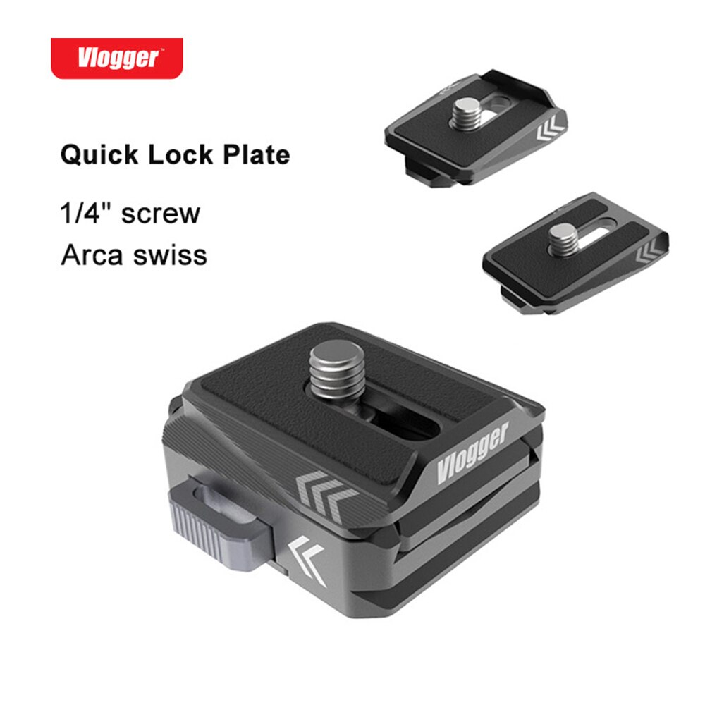 Vlogger Universal Quick Lock Plate Arca Swiss 1/4i... – Vicedeal