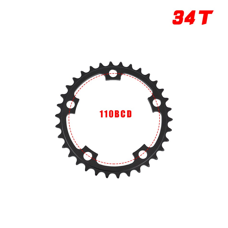 GOLDIX 50T/34T 110BCD Chainring Road Bicycle Chain... – Grandado