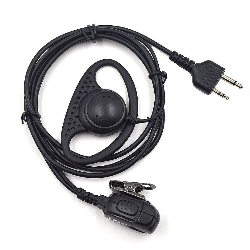 XQF Clip Earphone PTT Mic Earpiece Headset for Mid... – Grandado