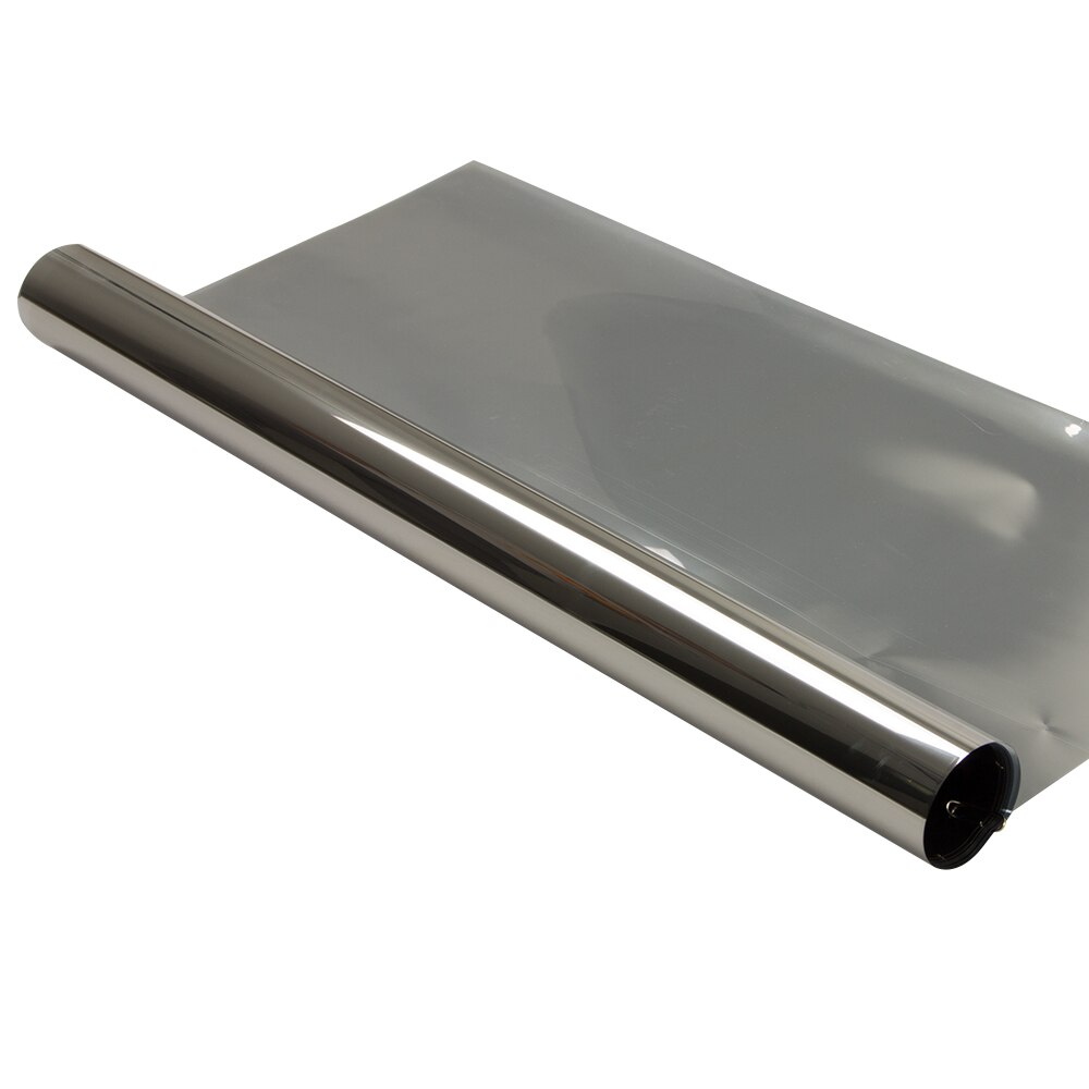 Silver One Way Vision Film Self Adhesive Solar Tin... – Grandado