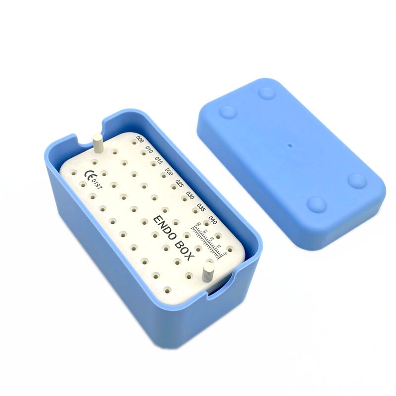 40 Holes Dental Plastic Endo Box With Ruler Files ... – Grandado