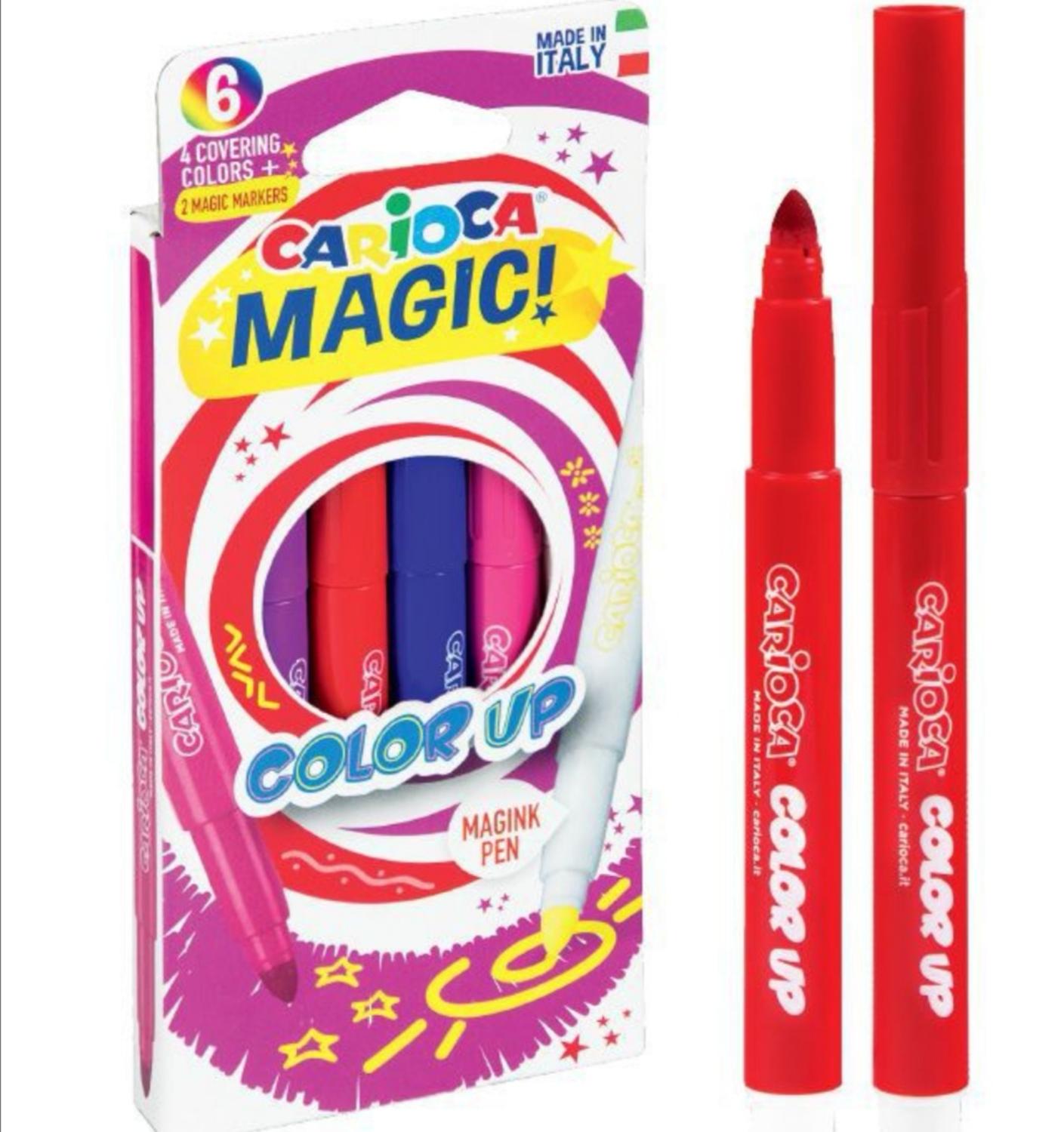 CARIOCA MAGIC COLOR UP MAGIC PEN 6UNIDADES MADE IN... – Grandado