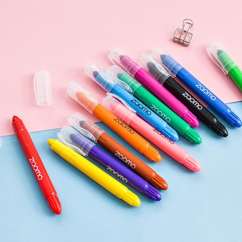 12pcs/box Cute Jelly Solid Highlighters Pen Crayon... – Grandado