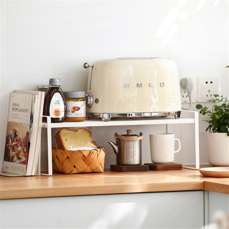 Iron Home Closet Organizer Storage Shelf for Kitch... – Grandado