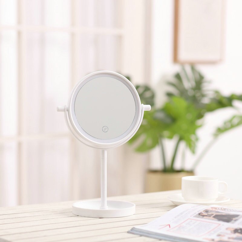 Led Makeup Mirror M151 Desktop Ring LED Makeup Van... – Grandado