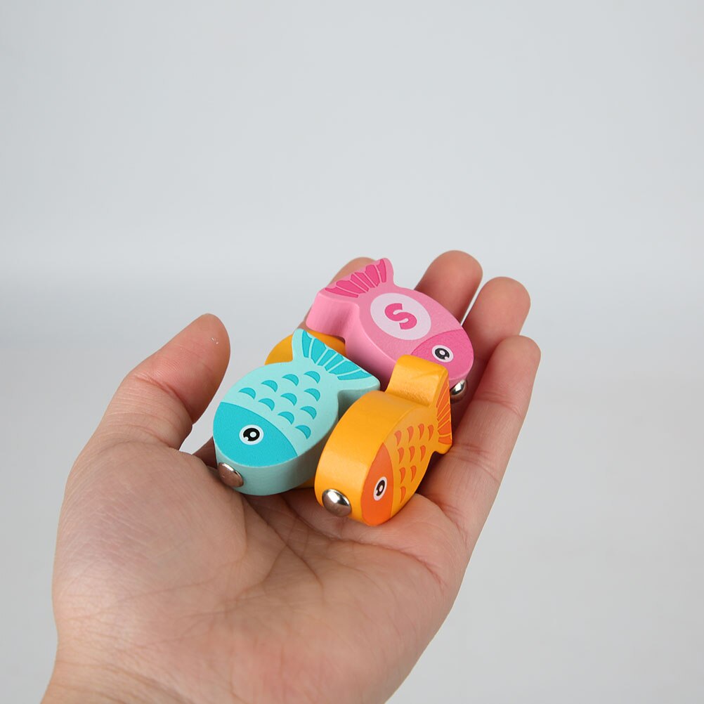Magnetic Wooden Fishing Matching Game Accessories ... – Grandado