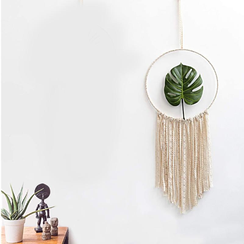 2 Styles Hand- and-woven Turtle Leaf Macrame Cotto... – Vicedeal