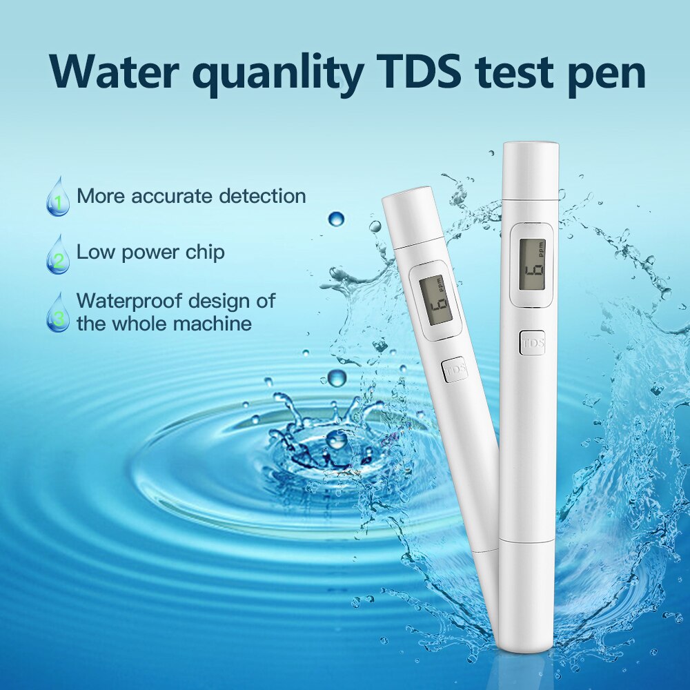 TDS Meter Digital Water Tester Digital Pen Portabl... – Grandado
