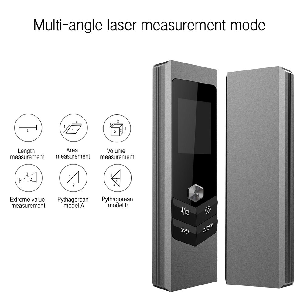 Portable Rangefinder Distance Meter 40M Handle Mea... – Grandado