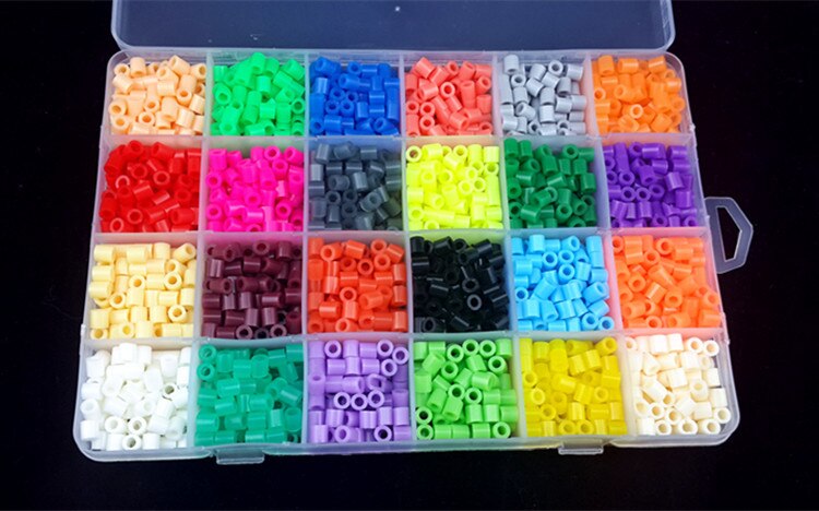 1Box 24 Colors 5mm Hama Beads Toy Fuse Bead for Ki... – Vicedeal