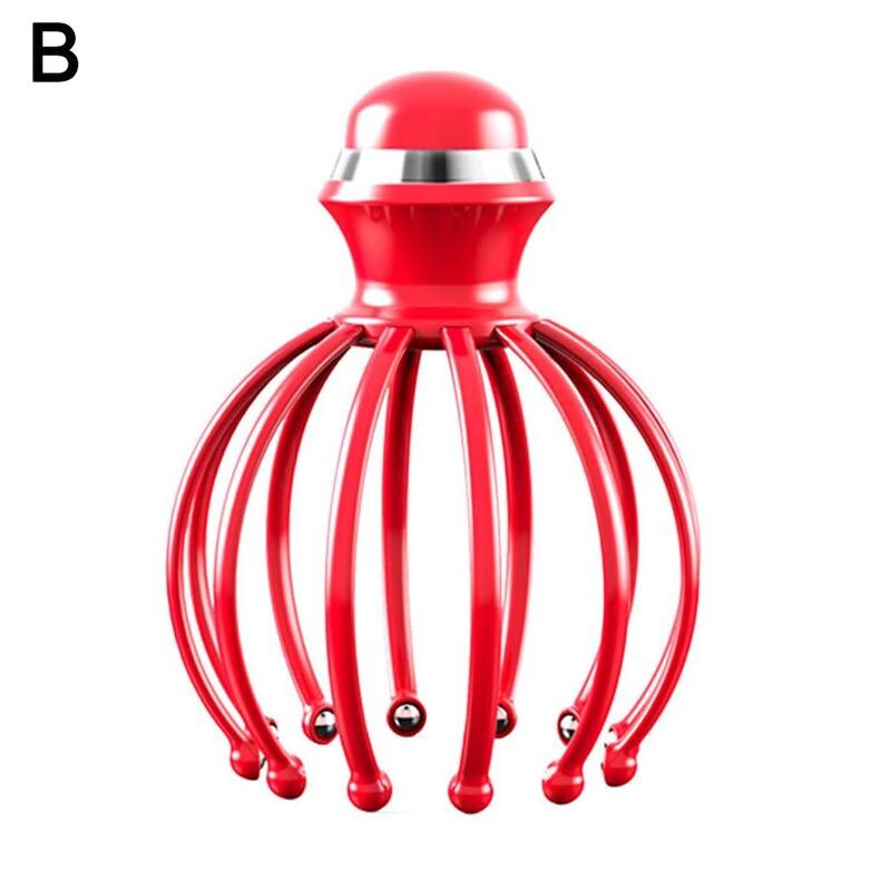 Electric Head Massager Neck Massage Octopus Scalp ... – Grandado