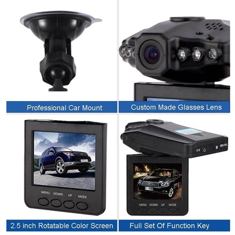 2.5 Inch Full HD 1080P Car DVR Vehicle Camera Vide... – Vicedeal