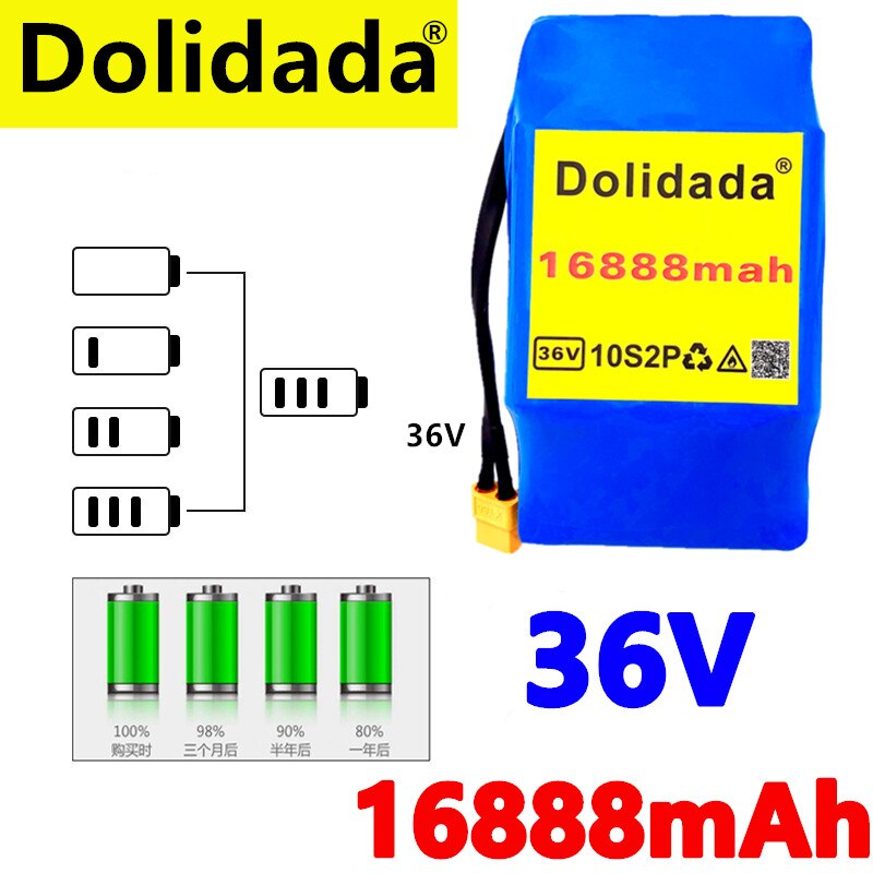 Neue 10S2P 36v Lithium-Ion akku 16888mAh 16,888 Ah... – Grandado