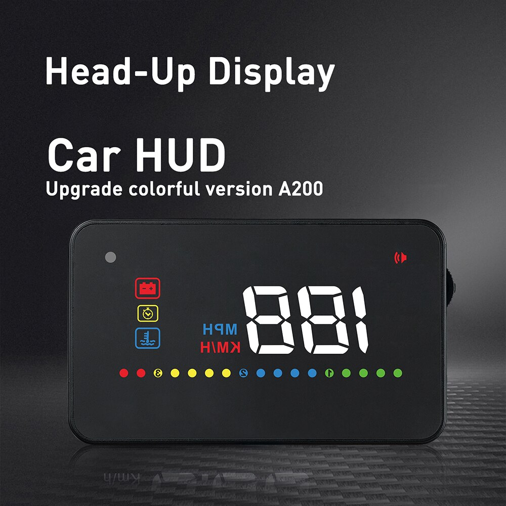 Universal HUD Car Head-Up Display Digital Speedome... – Grandado