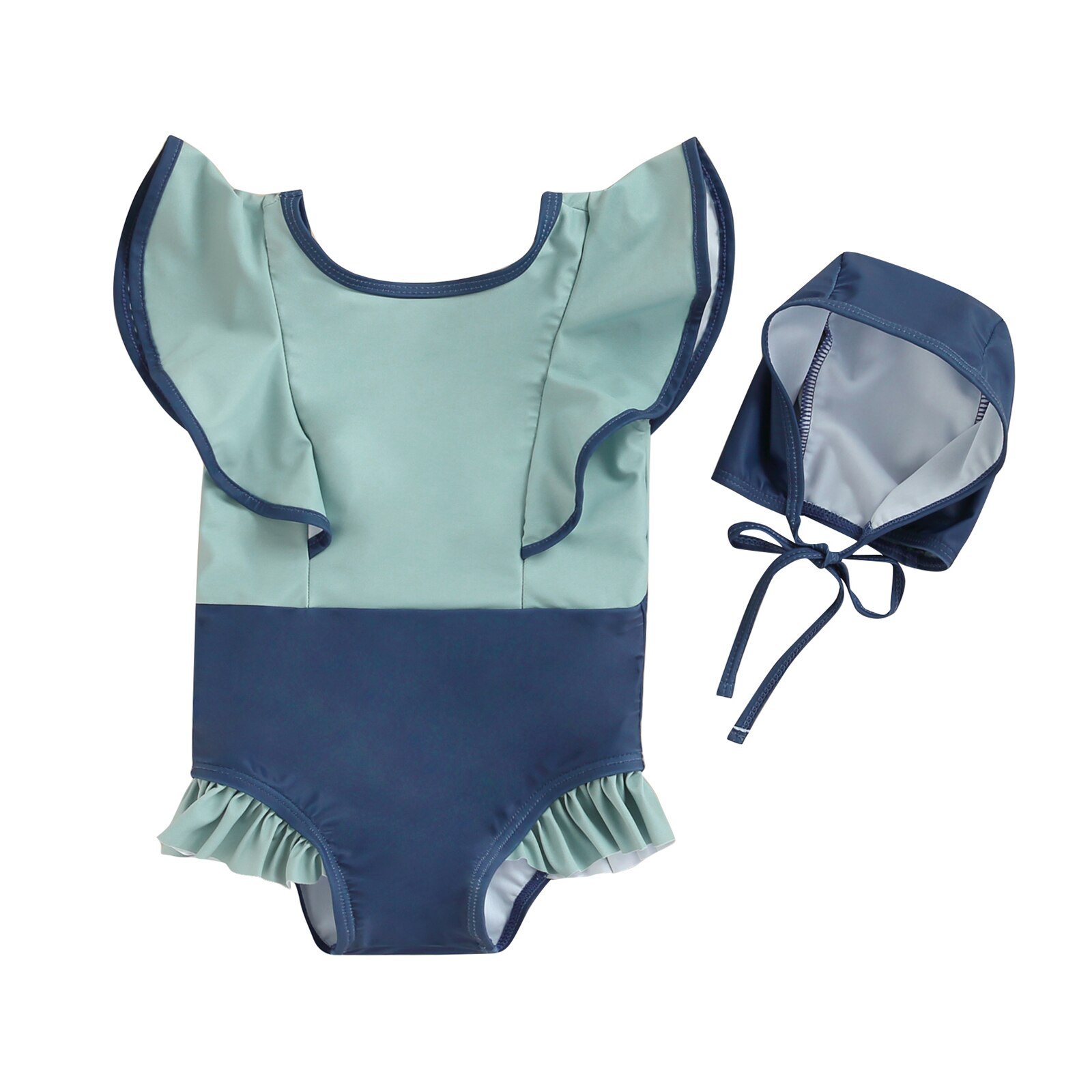 Summer Kids Girls Swimsuit Bikini Sleeveless Backl... – Vicedeal