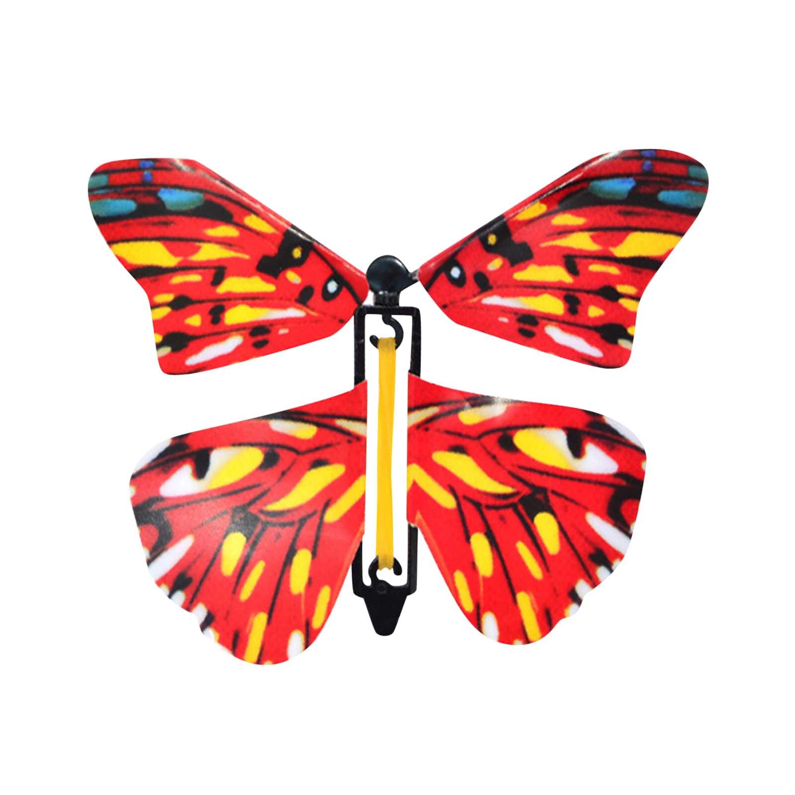 Wrap Magic Flying Butterfly Clockwork Rubber Band ... – Grandado