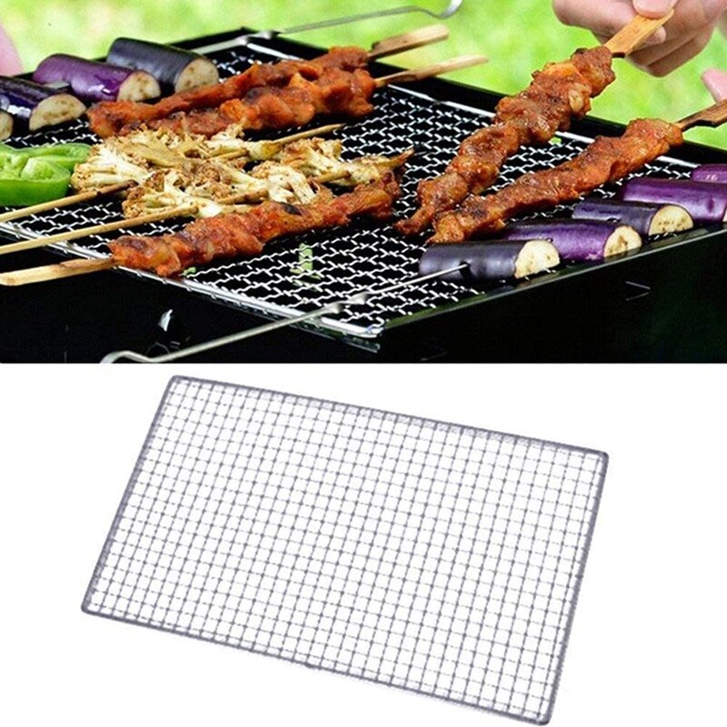 Metal Squares Holes Grilling Barbecue Wire Mesh 30... – Vicedeal