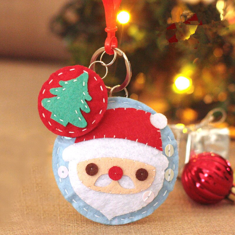 Funny Christmas theme Felt Pendant Handmade Sewing... – Vicedeal