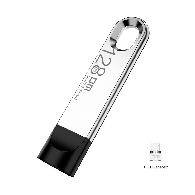 Dm pd137 usb flash-drev 128gb metal pendrive usb ... – Grandado