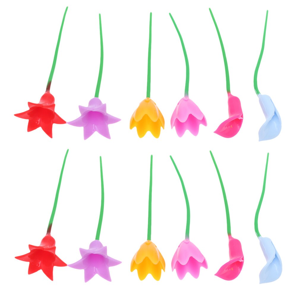 12pcs Silicone Glass Marker Flower Shape Drinking ... – Grandado