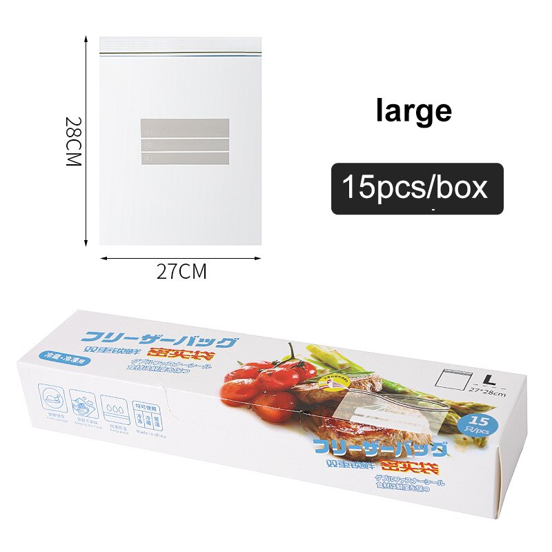 Dikke Clear Zip-Lock Zakken Voedsel Vacuüm Verse H... – Vicedeal