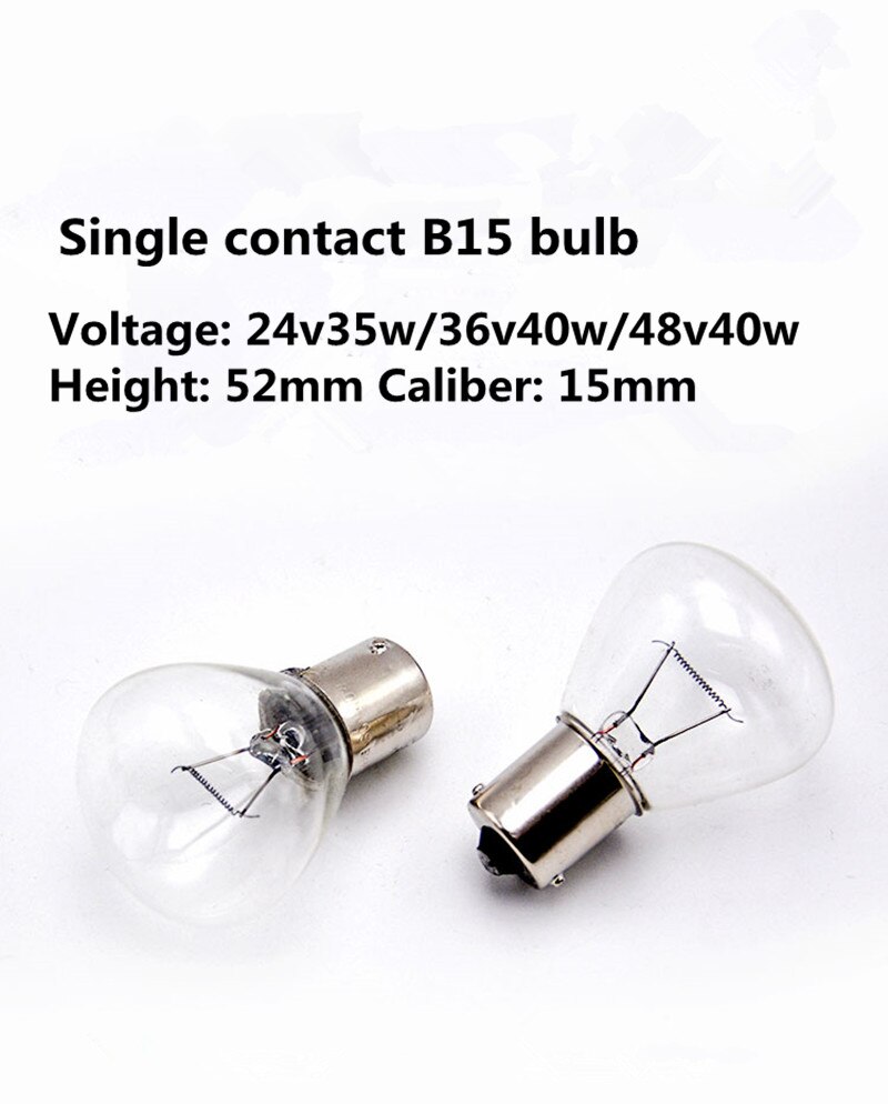 Enkel Contact B15 24v35w Elektrische Locomotief La... – Vicedeal