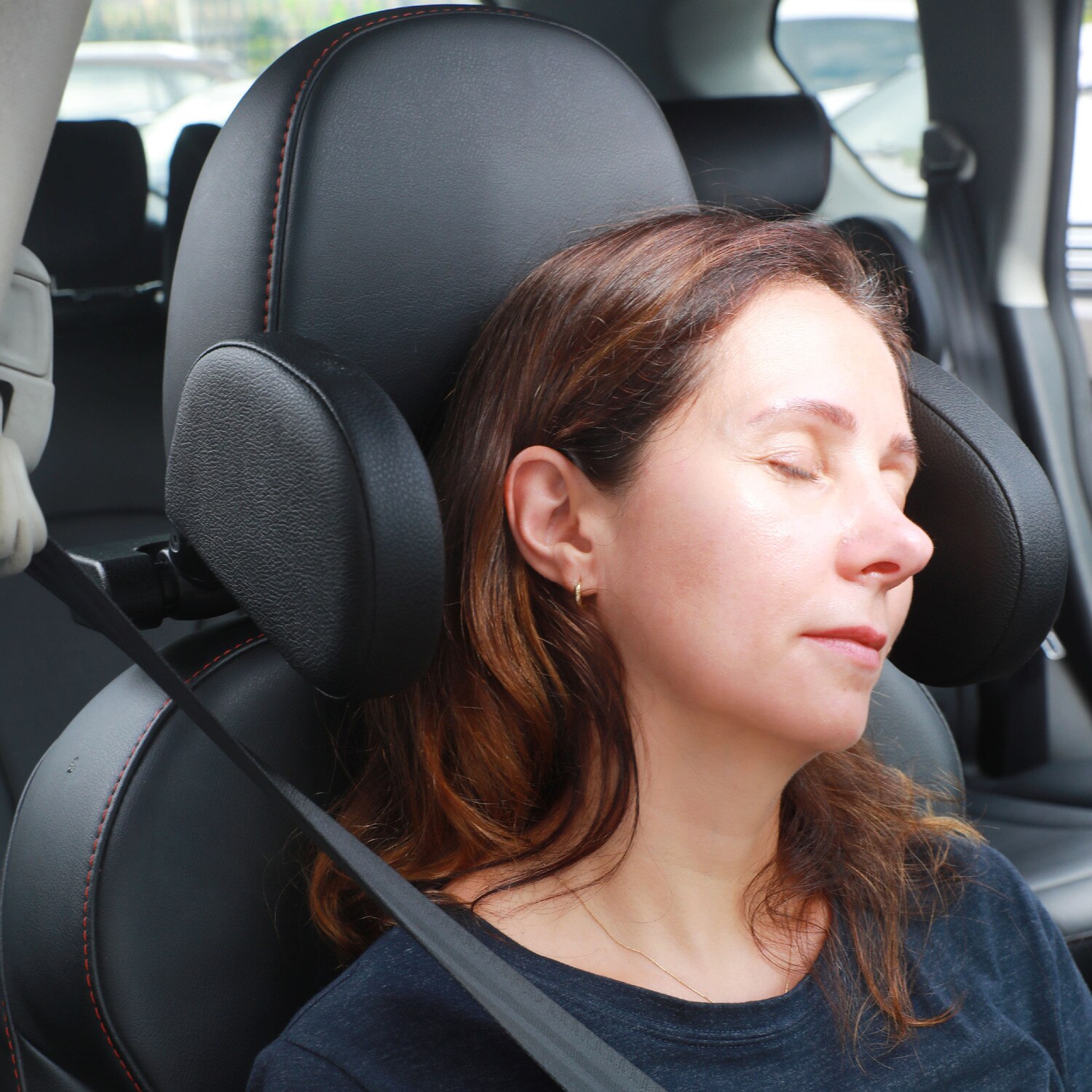 Auto Set Hoofdsteun Kussen Travel Rest Slapen Hoof... – Grandado