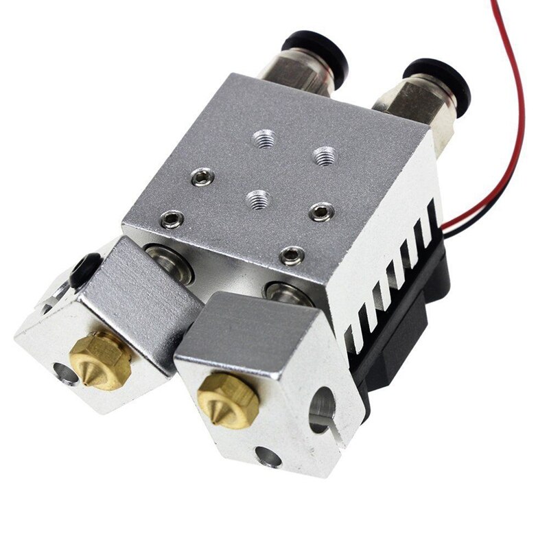 3D Printer Dual Header Metallic Dual Color Extrude... – Grandado