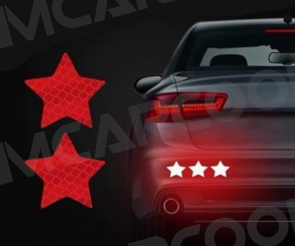 10pcs Car Bumper Reflective Safety Strip Stickers ... – Grandado