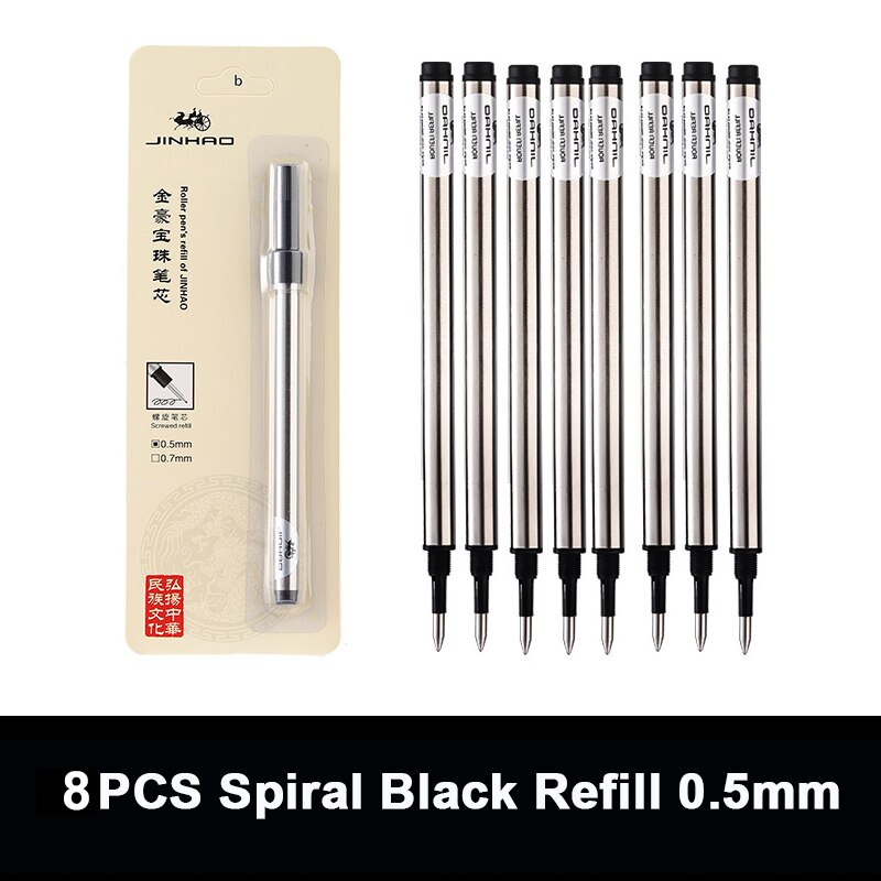 8PCS Set Jinhao Ballpoint Pen Refill 0.5mm 0.7mm N... – Grandado