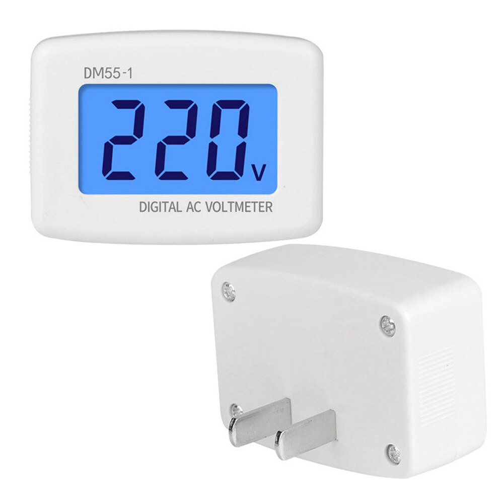 DM55-1 Digitale Voltmeter Draagbare Ac 80-300V Lcd... – Grandado