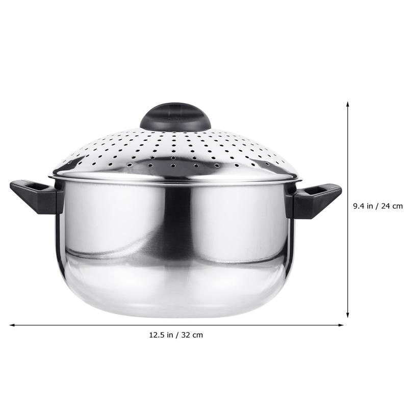 1pc Stainless Steel Kettle Pasta Pot Cooking Noodl... – Grandado