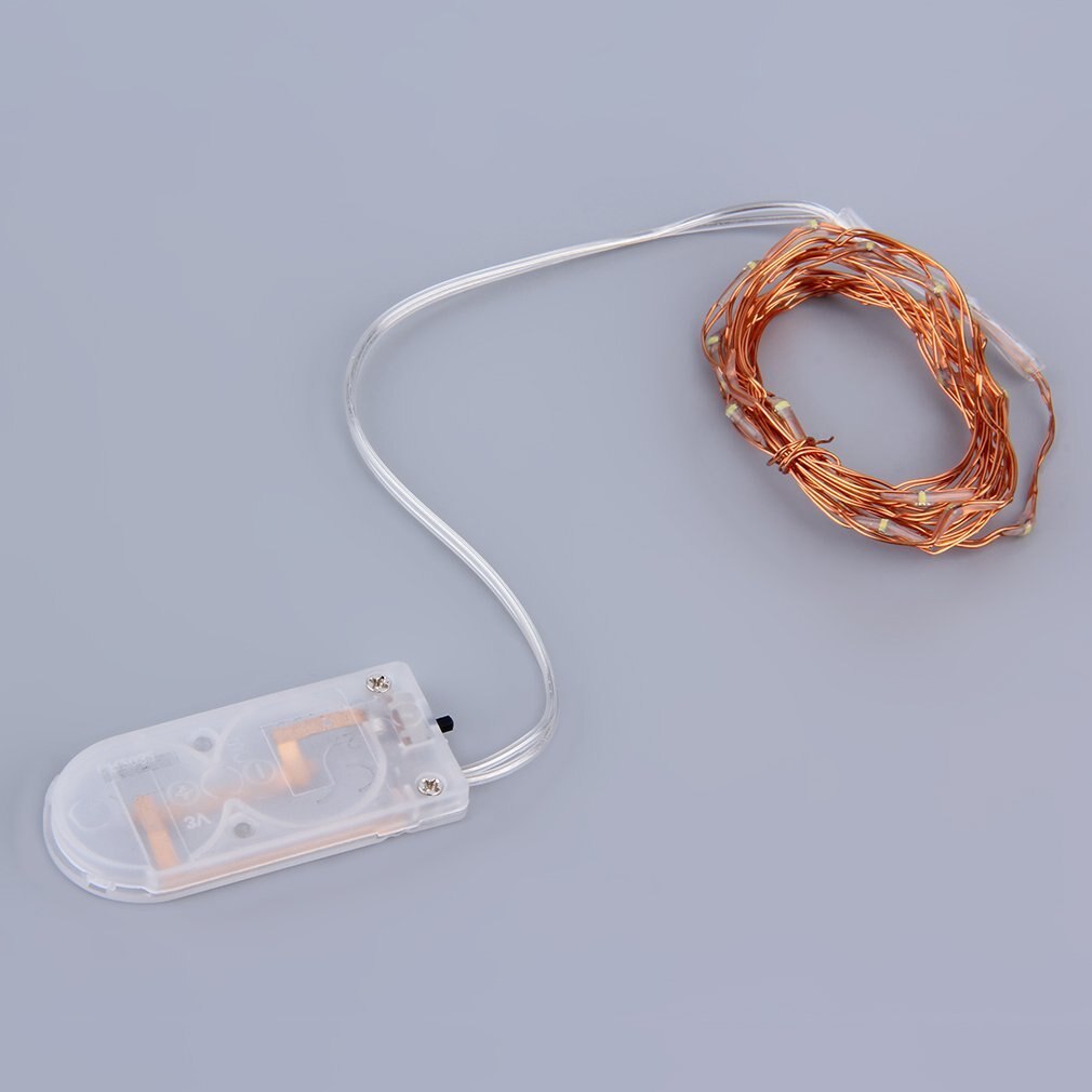 Icoco 2M 20 Leds Button Battery Operated Led Koper... – Vicedeal