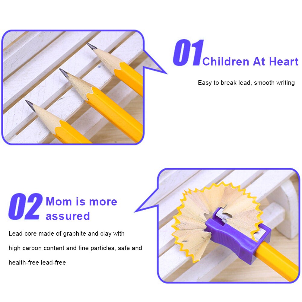 Pencils Pencils Sharpened with Eraser Top HB Pre-s... – Grandado