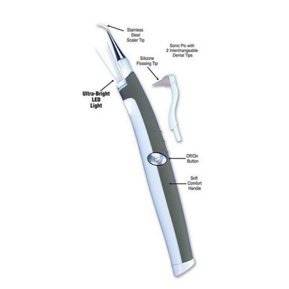 Led velektrisk tannskaler tenner renere tannsteinf... – Grandado
