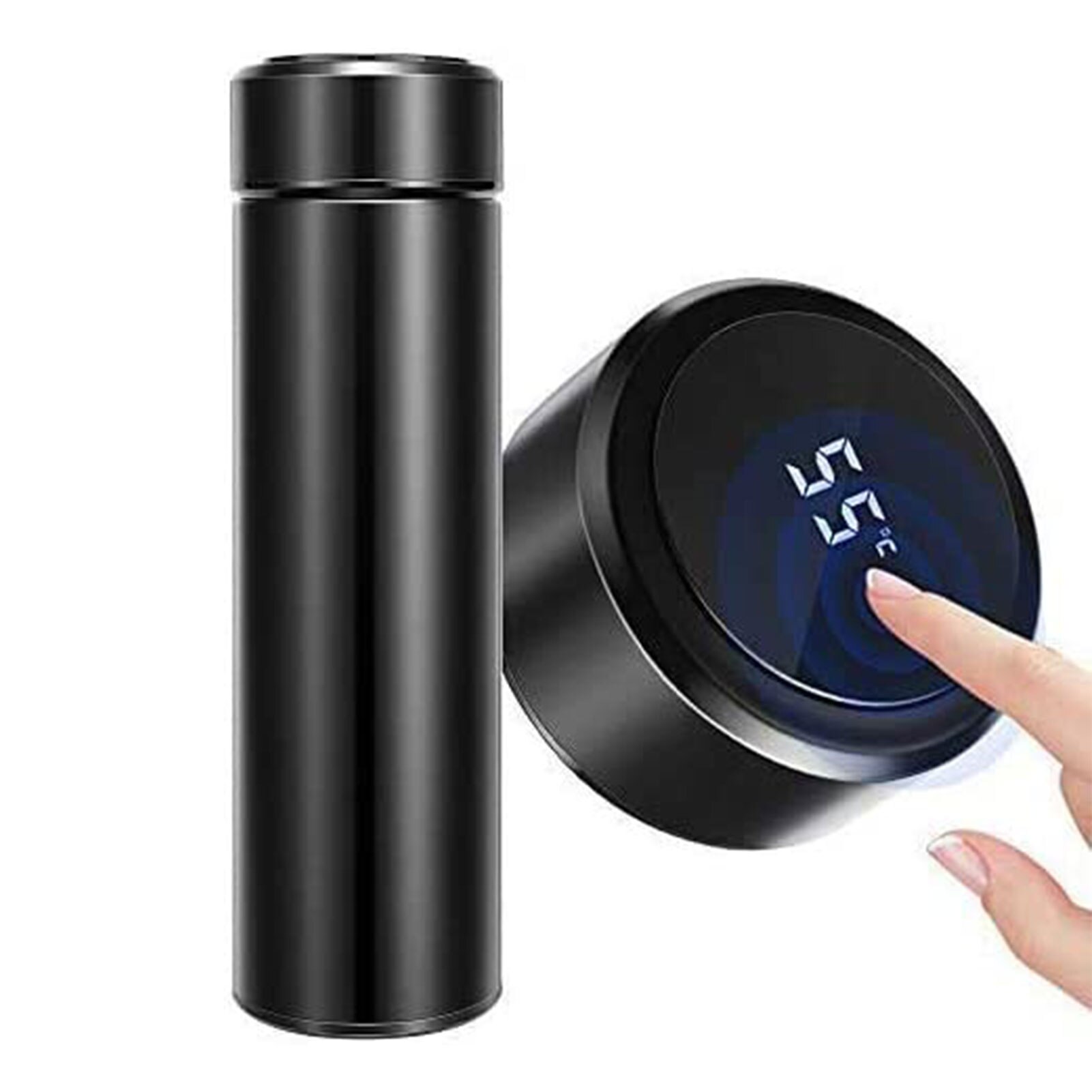 500ML Smart Thermos Water Bottle With LED Screen D... – Grandado