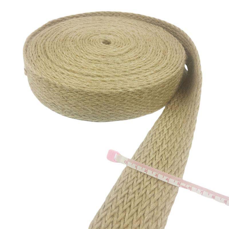 10 Meters Natural Jute Webbing Upholstery Craft Br... – Grandado
