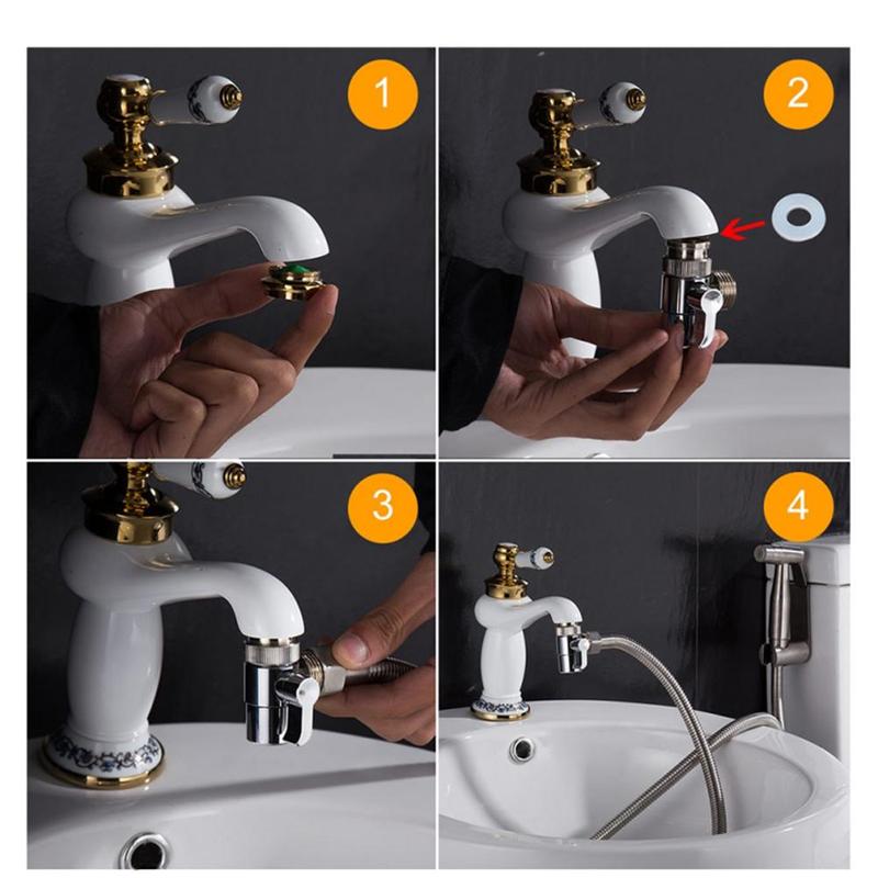 Brass Female Threaded Faucet Diverter Valve Bathro... – Grandado