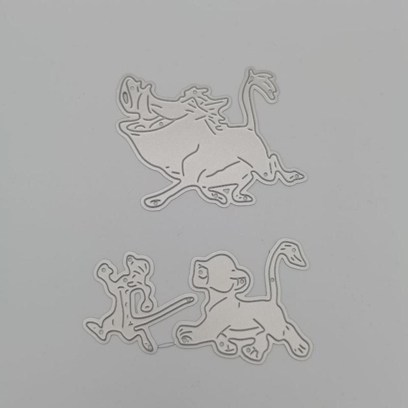 Metal Cutting Dies Lion Warthog Mongoose for Card ... – Grandado