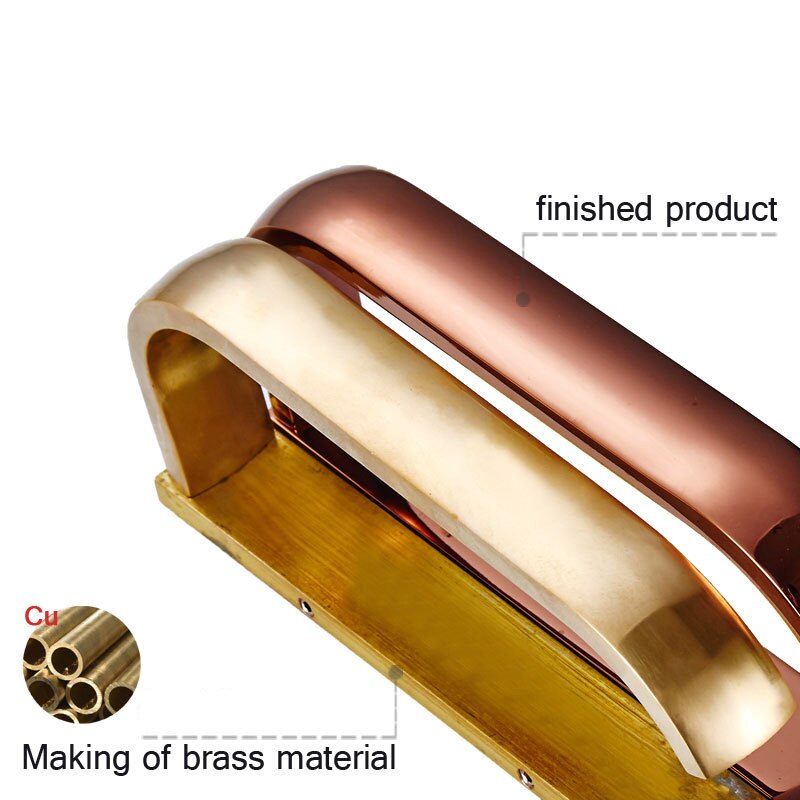 Rose Gouden Wc-papier Houders Brons Muur Mounted C... – Vicedeal