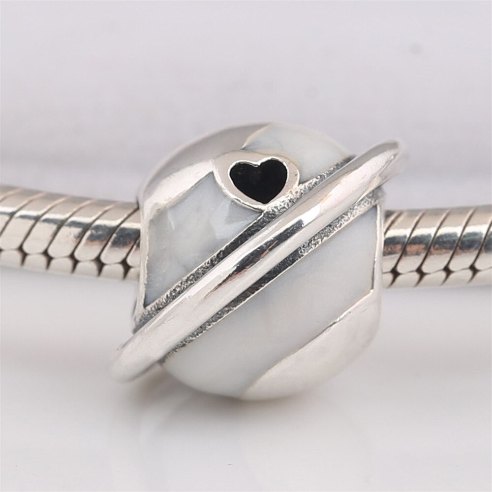 Genuine 925 Sterling Silver Bead Planet Of Love Ch... – Grandado